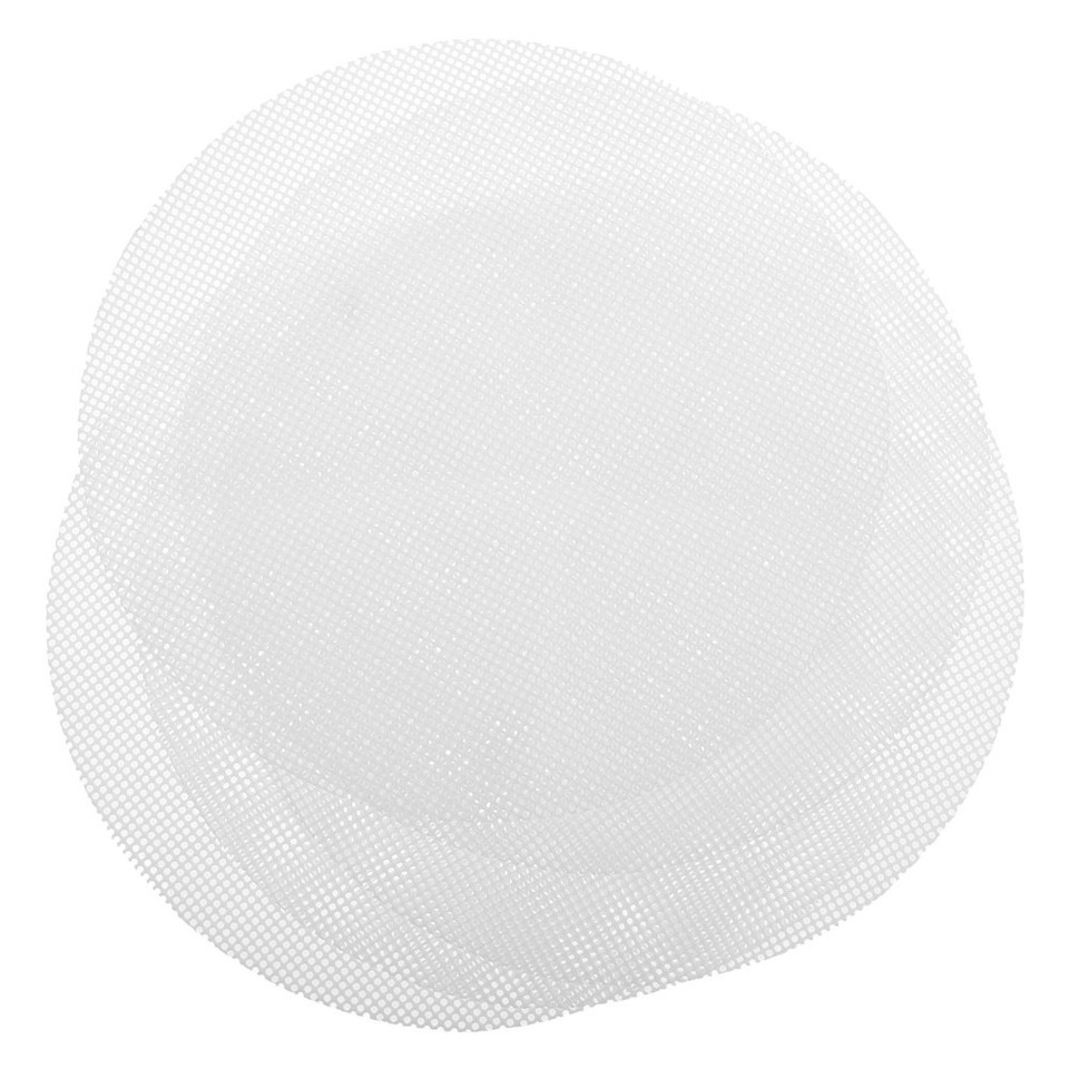5 Pcs Silicone Steamer Mesh Non Stick Pad Round Dumplings Mat Diameter ...