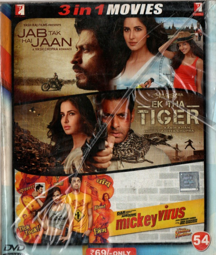 JAB TAK HAI JAAN - EK THA TIGER - MICKEY VIRUS - YRF 3 IN 1 BOLLYWOOD ...