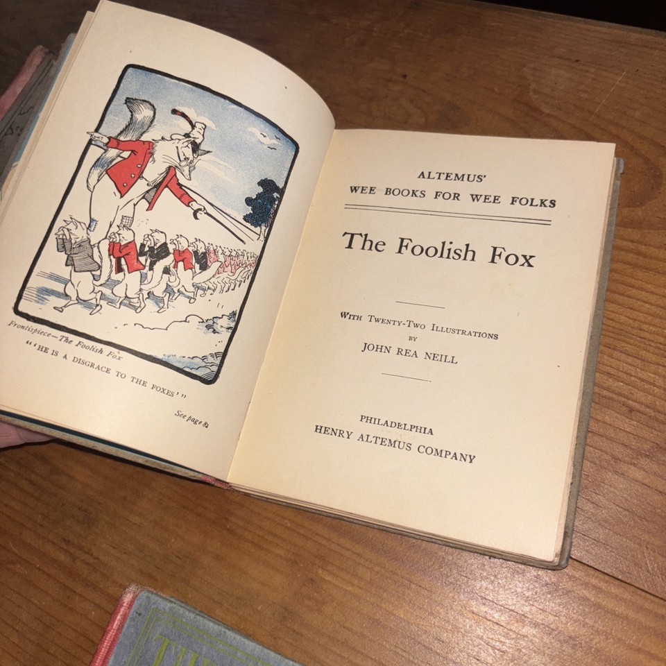 Three Antique Children’s Books John R Neill Wee Books Series Oz ...