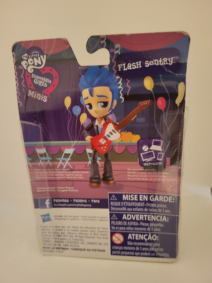 My Little Pony Equestria Girls Minis School Dance Flash Sentry 4.5 ...