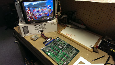 HIDDEN CATCH - 1998 Eolith - Guaranteed Working jamma Arcade PCB - Rare ...