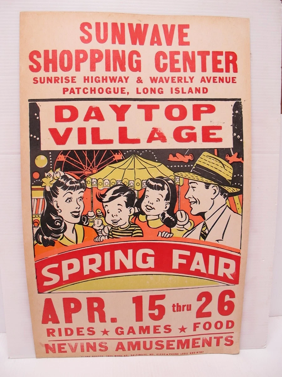 Vintage Carnival Ride Signs