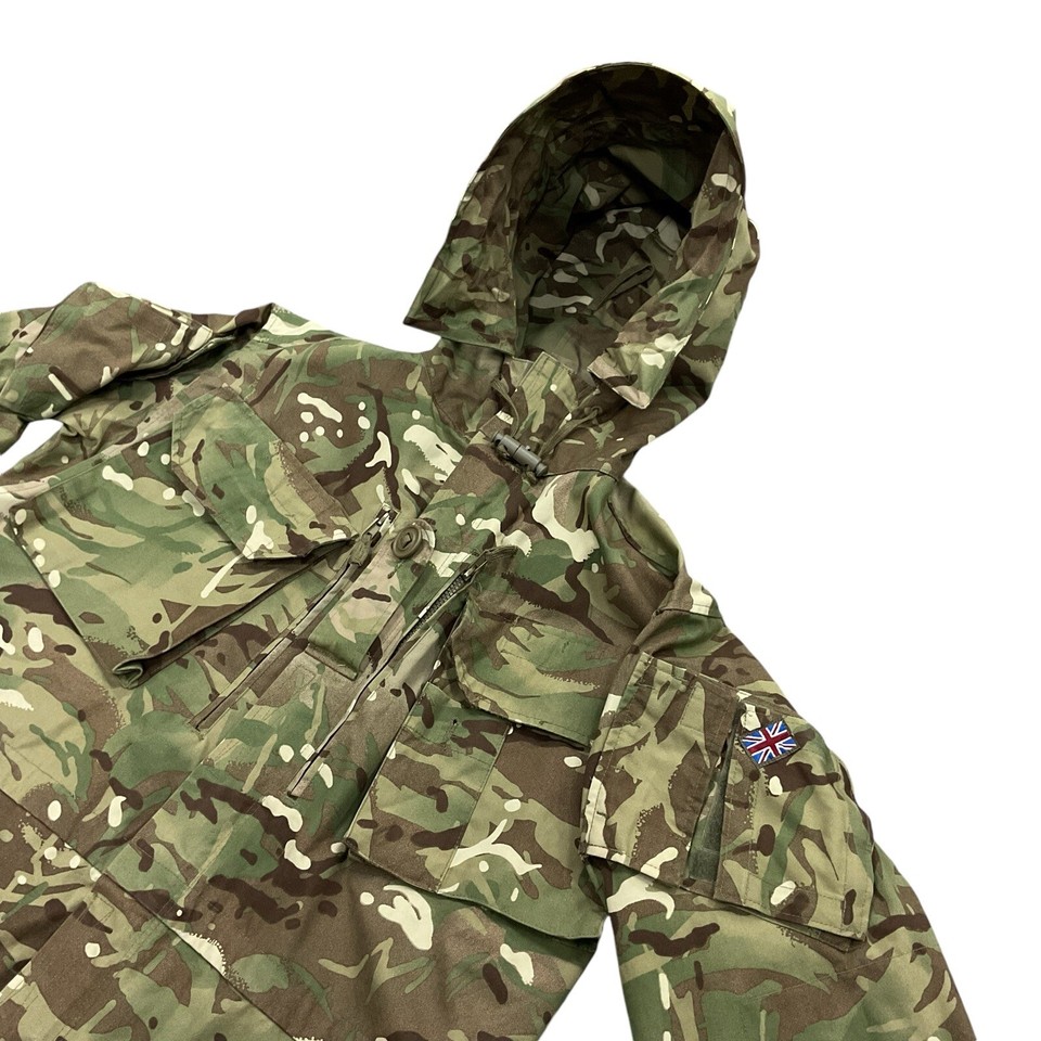 Genuine British Army PCS MTP Windproof Combat Smock Military Para Camo ...