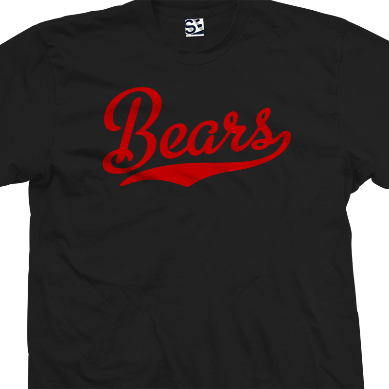 Bears Script Tail Shirt | High School Sports Football Team | Unisex | eBay