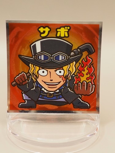 Sabo One Piece Man Sticker New World Edition 11 Bikkuriman N864 | eBay
