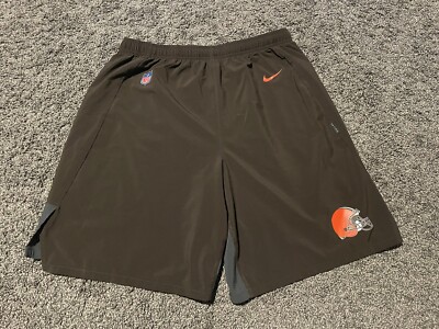 Cleveland Browns Nike NFL On Field Dri-Fit Practice Shorts Football ...