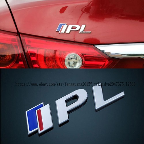 For Infiniti Q50 Q50S 3D Chrome IPL Performance Logo Metal Emblem Car ...