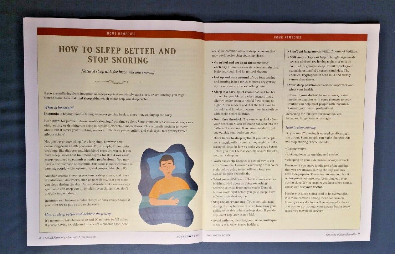 The Old Farmer's Almanac 2021 Boys Town Book of HOME REMEDIES -- Rare ...