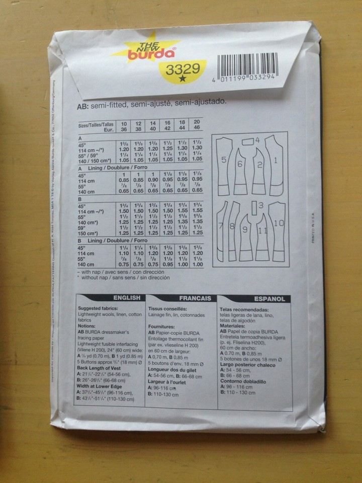 Burda Sewing Pattern, 3000-3900, Uncut, Choose Your Style | eBay