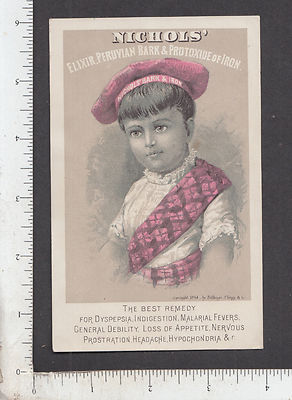 9110 Nichols Bark Iron remedy td card life elixir medicine Billings ...