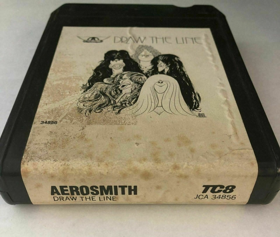 AEROSMITH Draw The Line JCA34856 8 Track Tape | eBay UK
