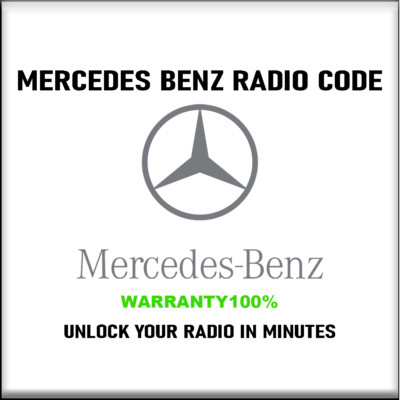 MERCEDES RADIO CODES UNLOCK STEREO ALPINE MF2199 AL2199 BECKER 1 ...