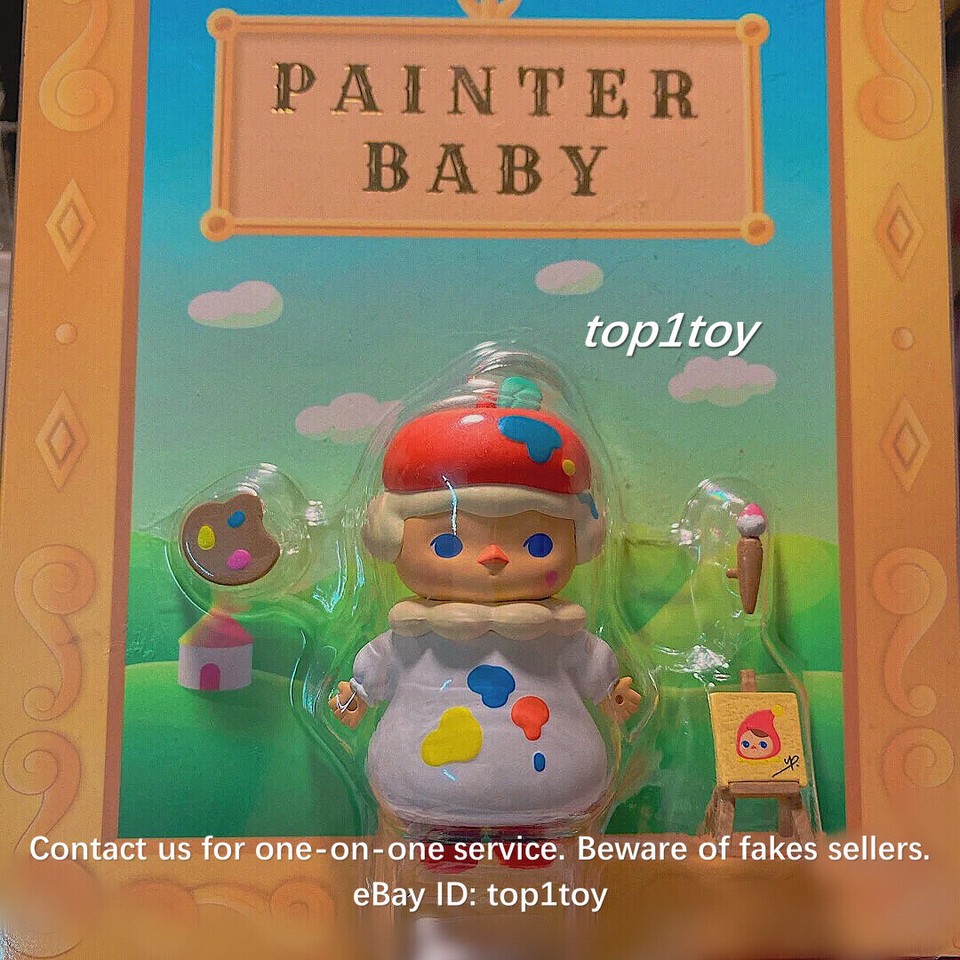 POP MART x PUCKY Painter Baby Limited Art Toy Figurine | eBay