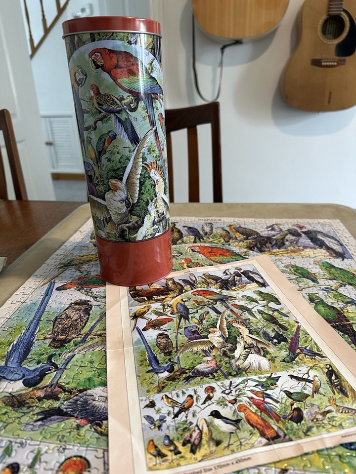 Exotic Bird Jigsaw Puzzle. The Puzzle Tin. Robert Frederick 1000 Piece ...