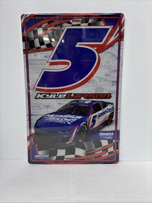 Metal #5 Kyle Larson Sign 11x17 | eBay