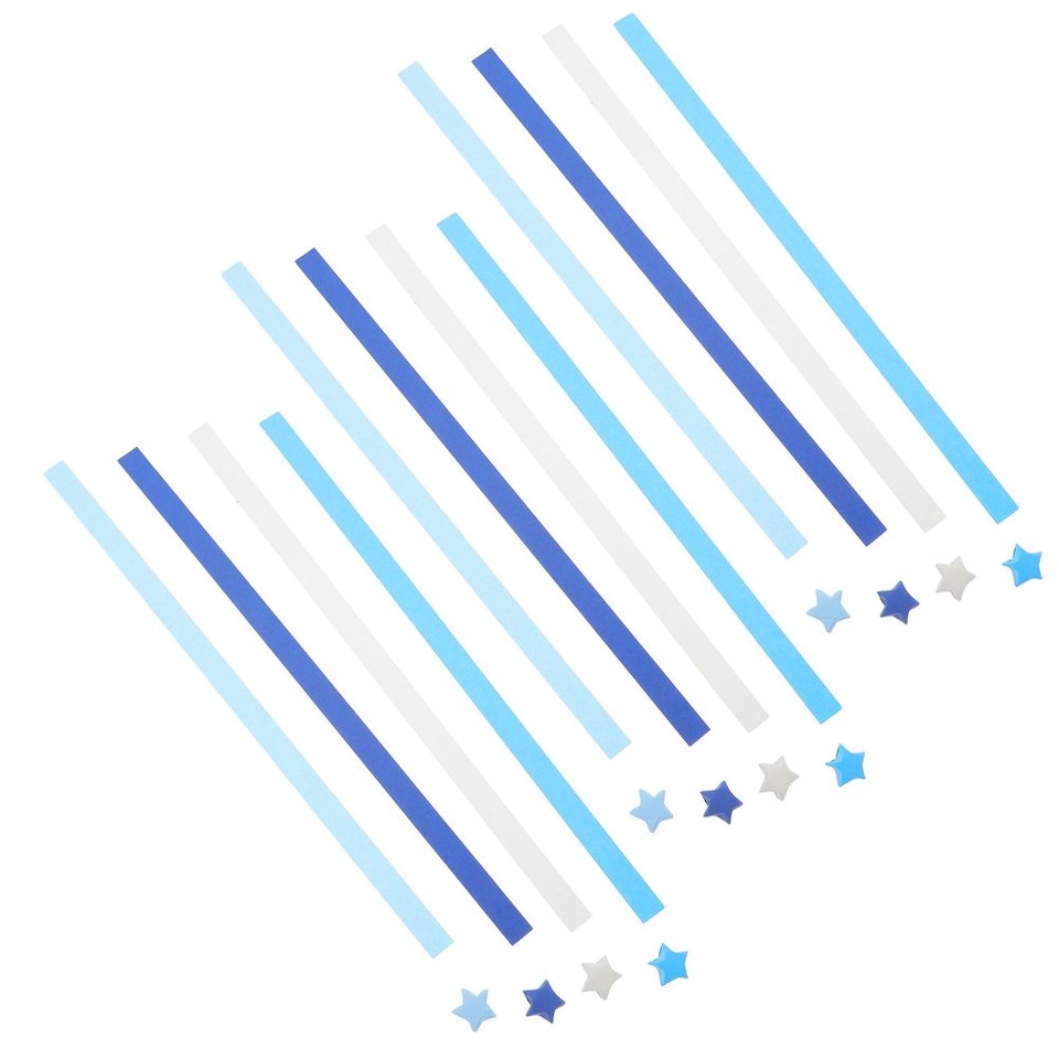 4050pcs Star Folding Paper Origami Paper Strips For DIY Crafts ...