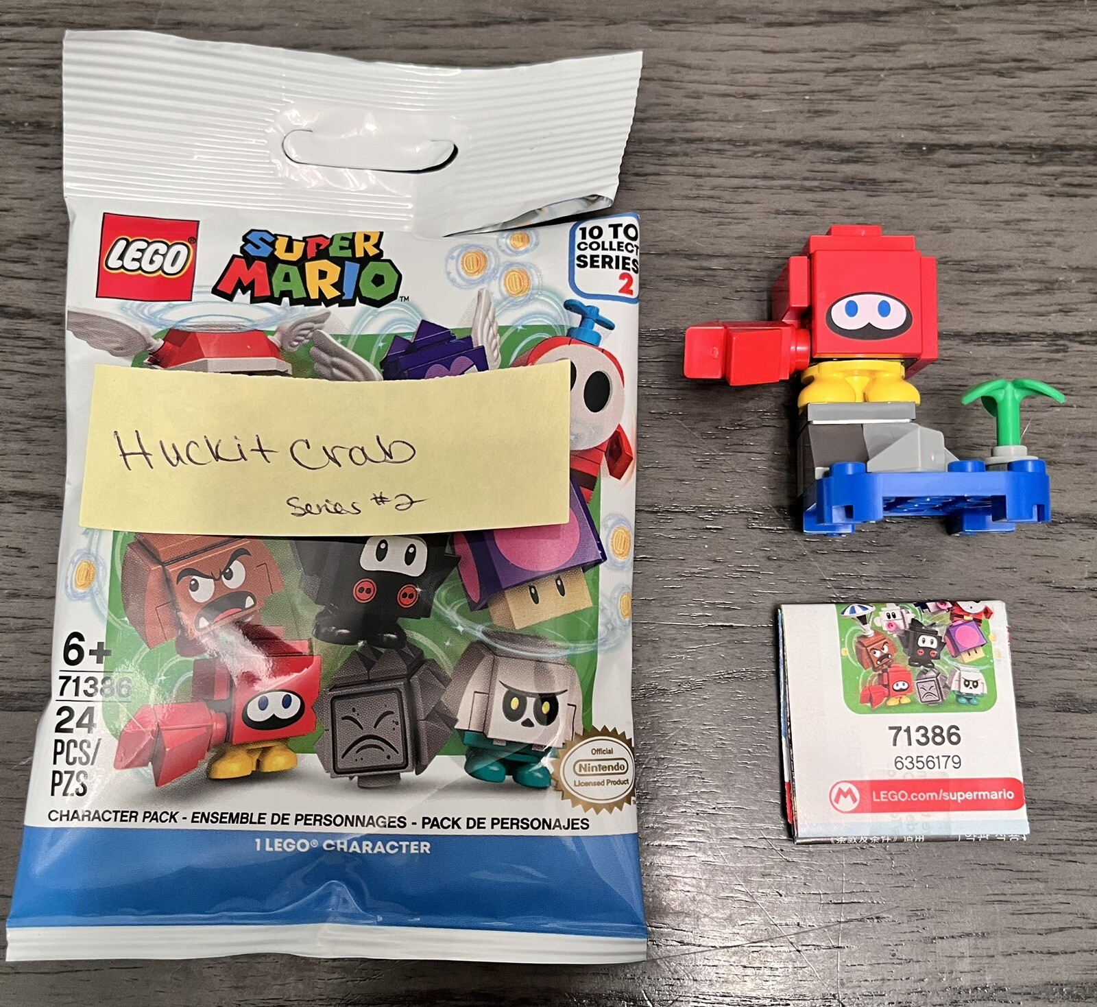 LEGO Super Mario: Character Packs – Series 2 (71386) Huckit Crab ...