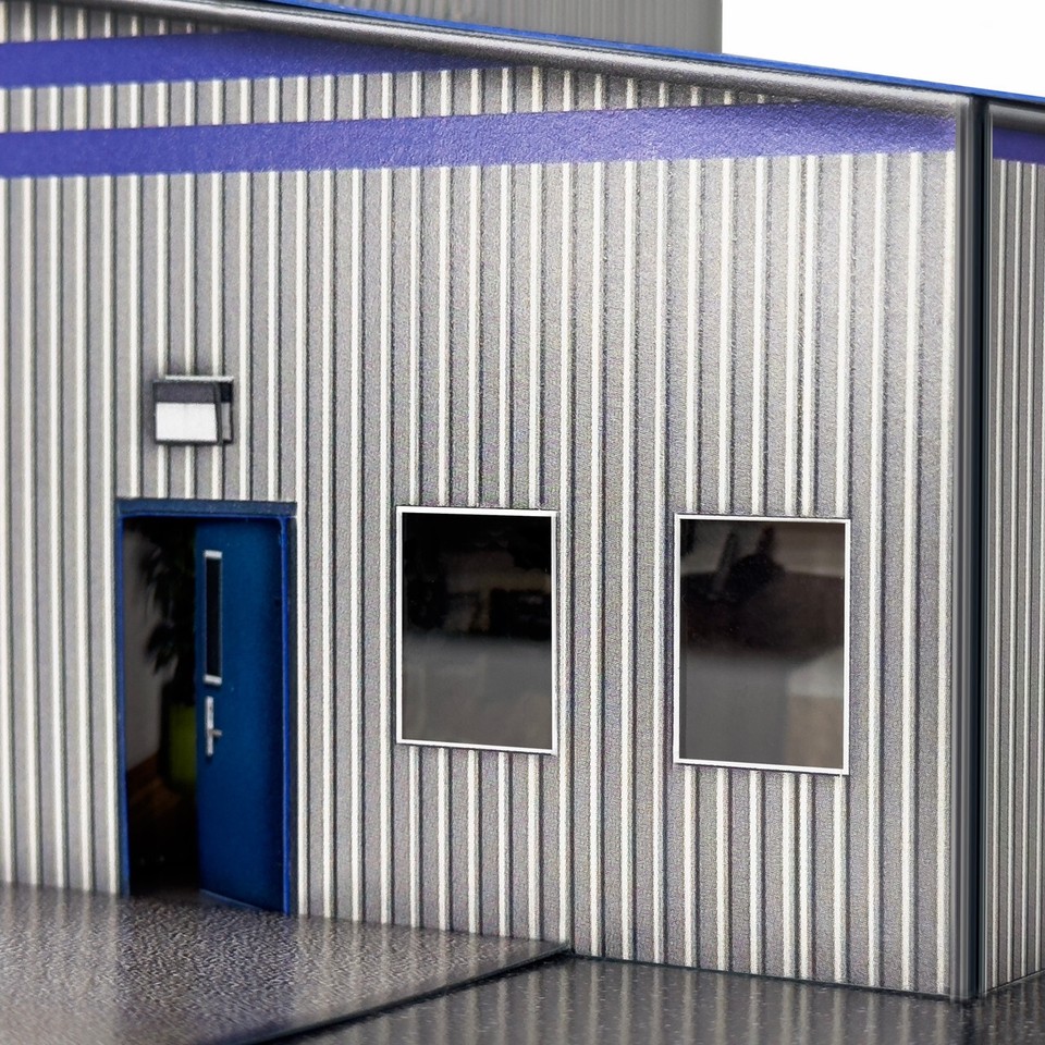 BK 6479 1:64 Scale Racers Headquarters Diorama Kit | eBay