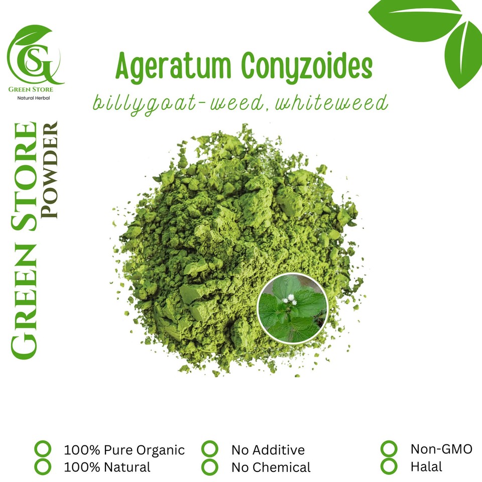 50g -500g Organic Pure Powder Of Billygoat-weed / Whiteweed /Flower ...