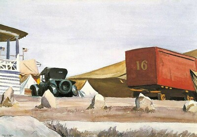 Circus Wagon : Edward Hopper : 1928 : Archival Quality Art Print | eBay
