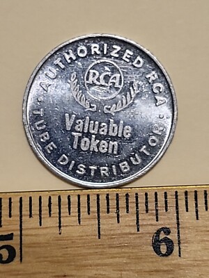 It Pays to Say RCA Authorized Tube Distributor Valuable Token 25 mm ...