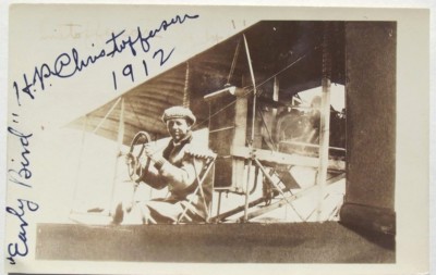 Harry P. Christofferson Early Bird Aviation Pioneer Autograph Signed ...