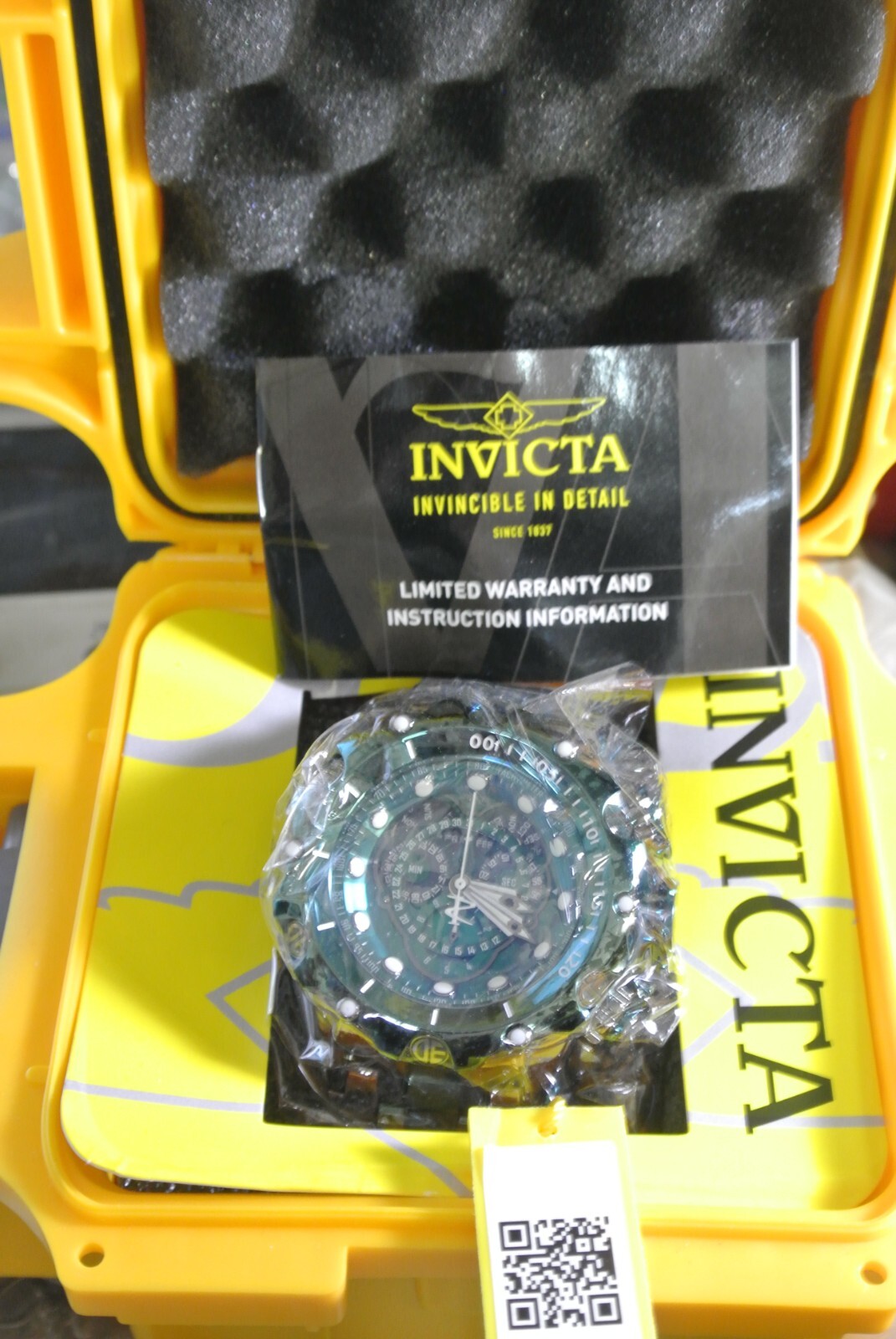 NEW Invicta Reserve MODEL 42894 51 MM TITANIUM 500 M SWISS RHONDA 5040 ...