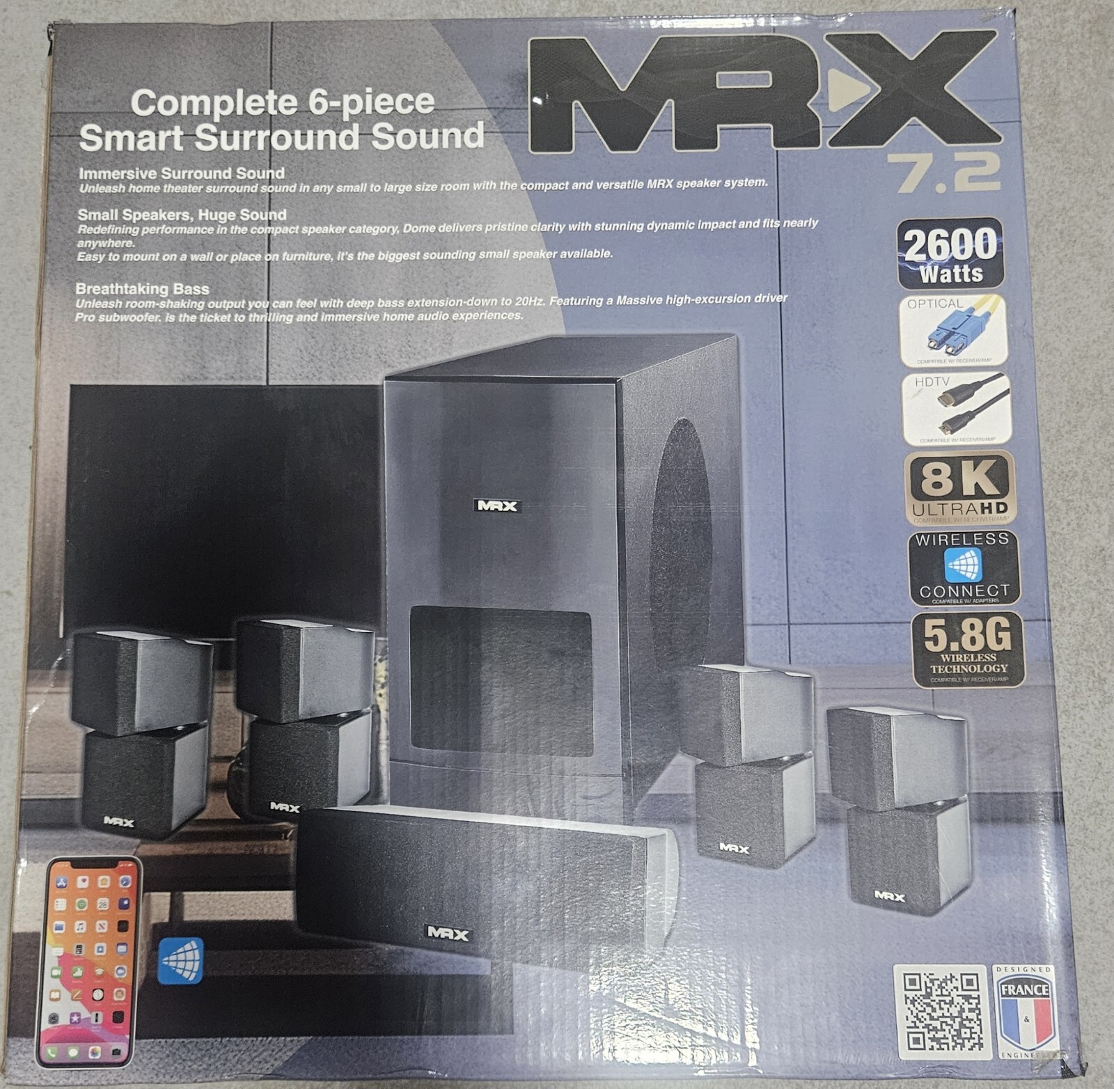 MRX 7.2 Complete Smart Surround Sound - HOME THEATER SYSTEM....MSRP ...