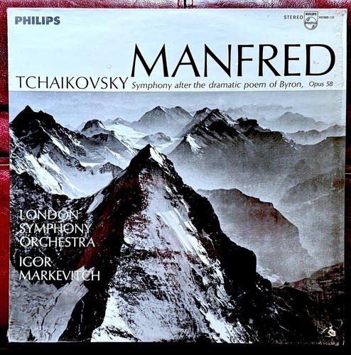 TCHAIKOVSKY MANFRED Symphony : Igor Markevitch/London Symphony - LP | eBay