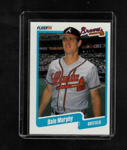 1990 Fleer Dale Murphy Baseball Card #591 Mint | eBay