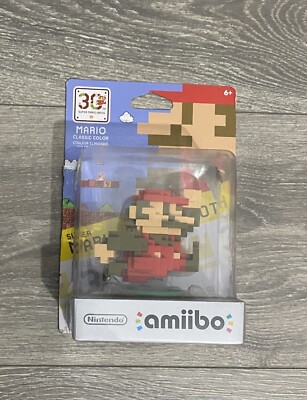 8-Bit Mario (Classic Color) 30th Anniversary Amiibo - US Version | eBay