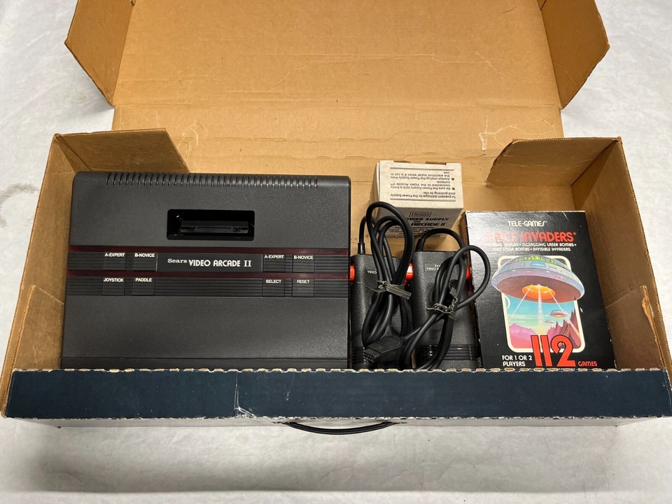 1982 SEARS Reconditioned Video Arcade II US Package Console System ...