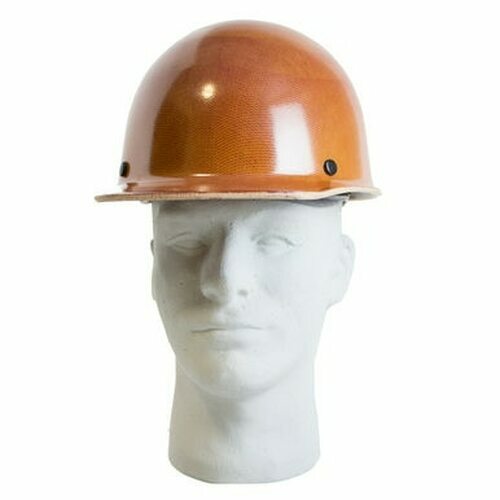 MSA 475395 TAN Skullgard Cap Construction Iron Work Hard Hat Ratchet ...
