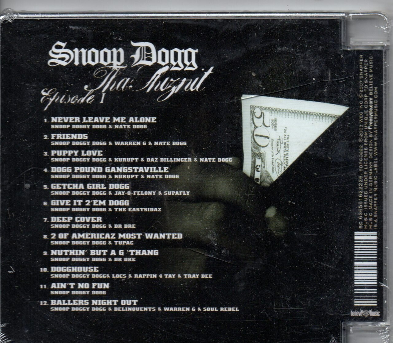SNOOP DOGG-Tha Shiznit Episode 1 CD-Brand New-Still Sealed 636551622226 ...