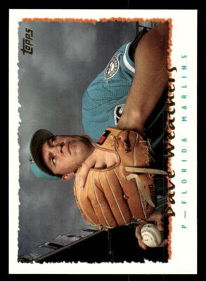 Dave Weathers 1995 Topps #73 Florida Marlins | eBay