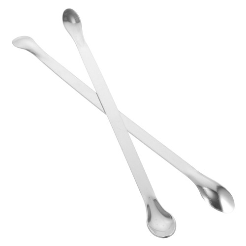 2 Pcs Scoop Mixing Spoon Measuring Spoons Reagent Spoon Sampling Spoon ...