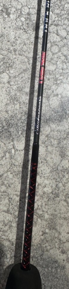 2 Pieces Shakespeare Ugly Stik Dock Runner Rods 3’ Medium Red Ice ...