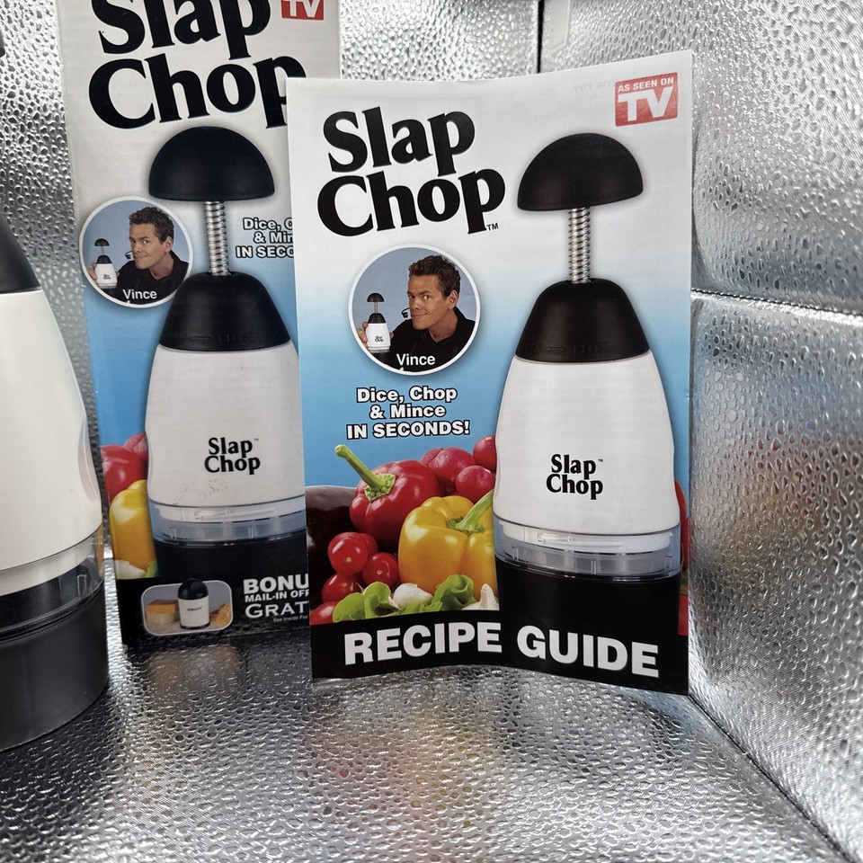 Original Slap Chop Kitchen Food Slicer Manual Chopper With Stainless ...