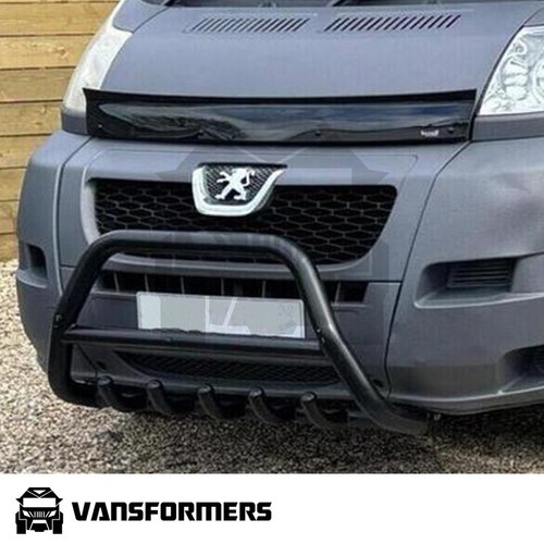 Vauxhall Movano 2021+ On A-Bar Matte Black (Van Spoiler Nudge City Bull ...