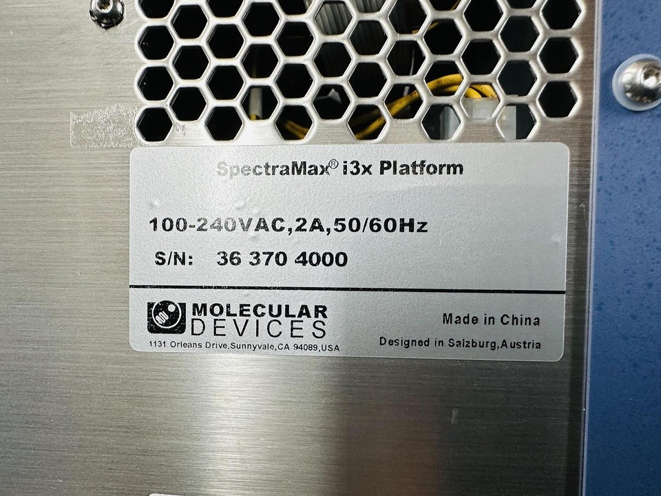 Molecular Devices Spectramax i3x Multi-Mode Microplate Reader | eBay