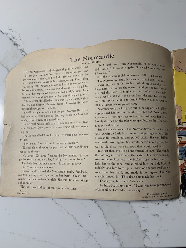 Vintage 1934 Streamline Modern Story Book! Rare 9 Stories Great Shape ...