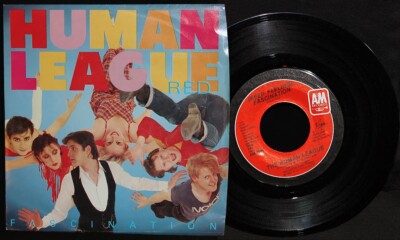 Human League-(Keep Feeling) Fascination-A&M/Virgin 2547-VTG '83 Pic/Slv ...