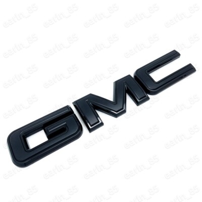 NEW Front Grille Emblem Black Fit For 2019-2026 GMC Sierra 1500 2500HD ...