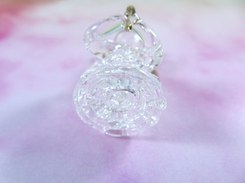 Angels Blessing Box Miniature Hand Blown Spun Glass Angel 22KT Gold ...