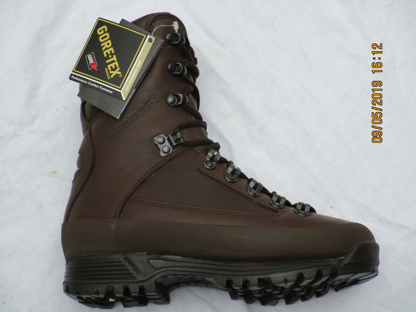 Karrimor Boots Combat Cold Wet Weather Brown Female MTP Goretex Gr. 4 M (ca.38) | eBay UK