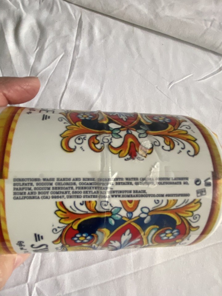 DeRuta Fresco Hand Soap Collection Sweet Orange Scent, JUMBO size (21.5 ...