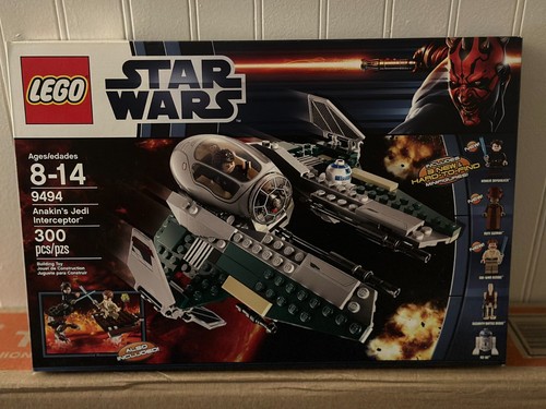 LEGO STAR WARS: Anakin's Jedi Interceptor (9494) Clone Wars New ...