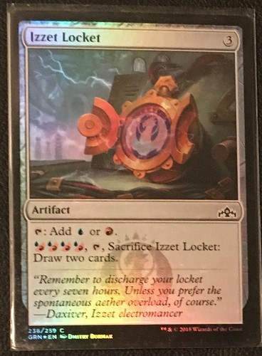 x1 Izzet Locket 238/259 Guilds of Ravnica Magic The Gathering Near Mint ...