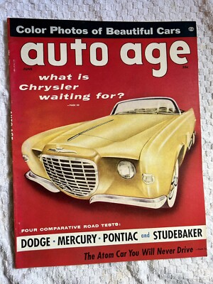 Auto Age Magazine June 1956 | eBay