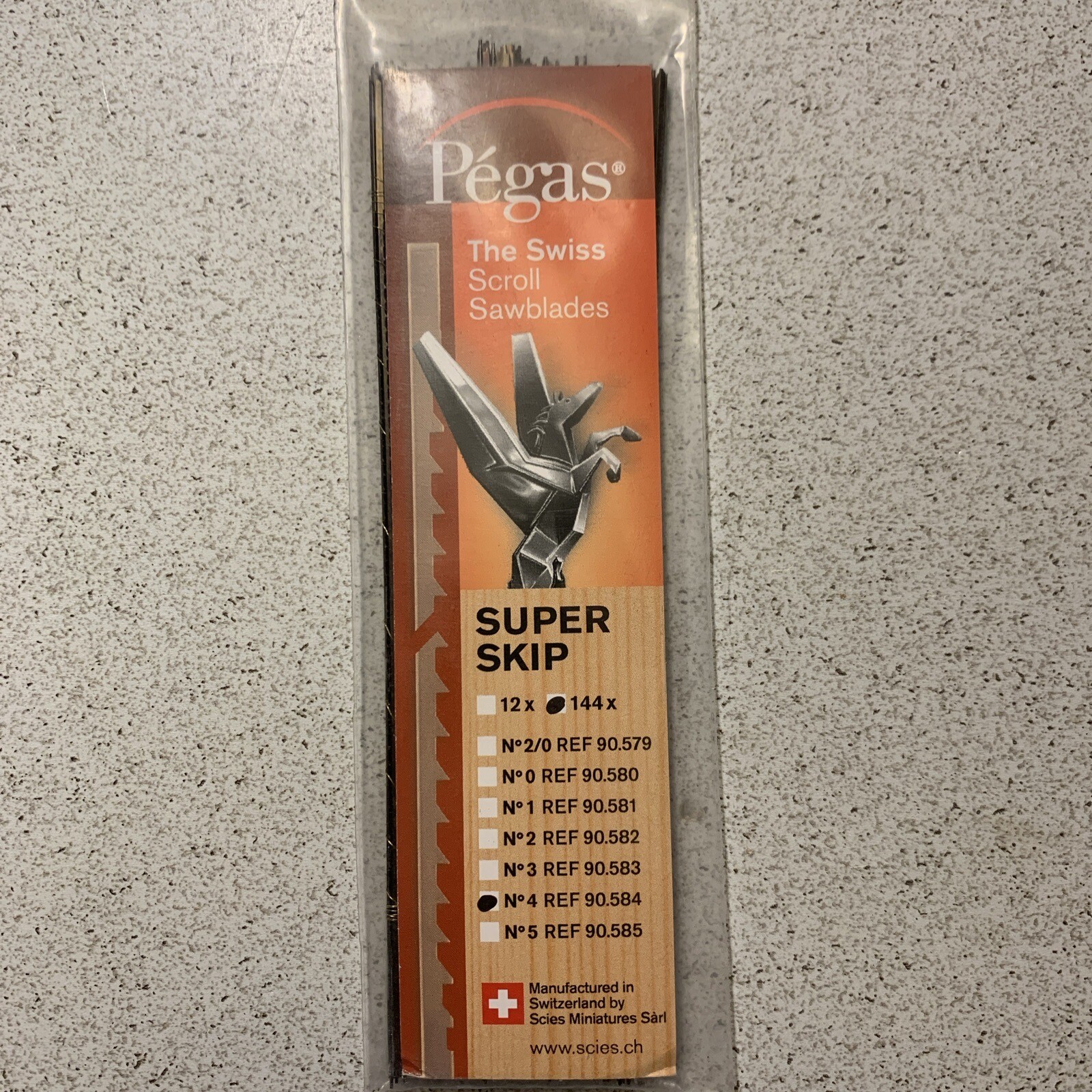 Pegas Super Skip Scroll Saw Blades Size 4, TPI 13.8 (1 gross) | eBay
